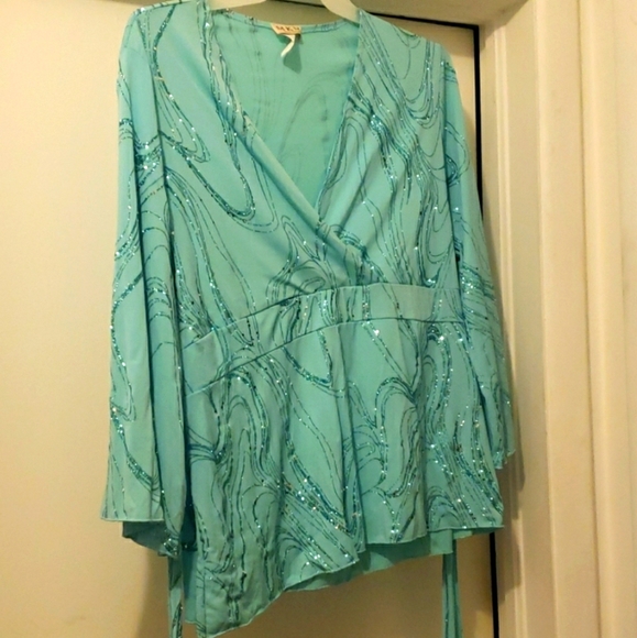 MKM Designs | Tops | Mkm Designs Blouse | Poshmark